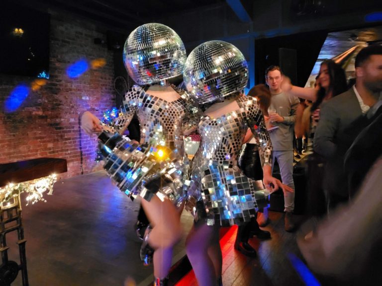 Disco Ball Dancers for Hire | Luxury Event Entertainment Boston