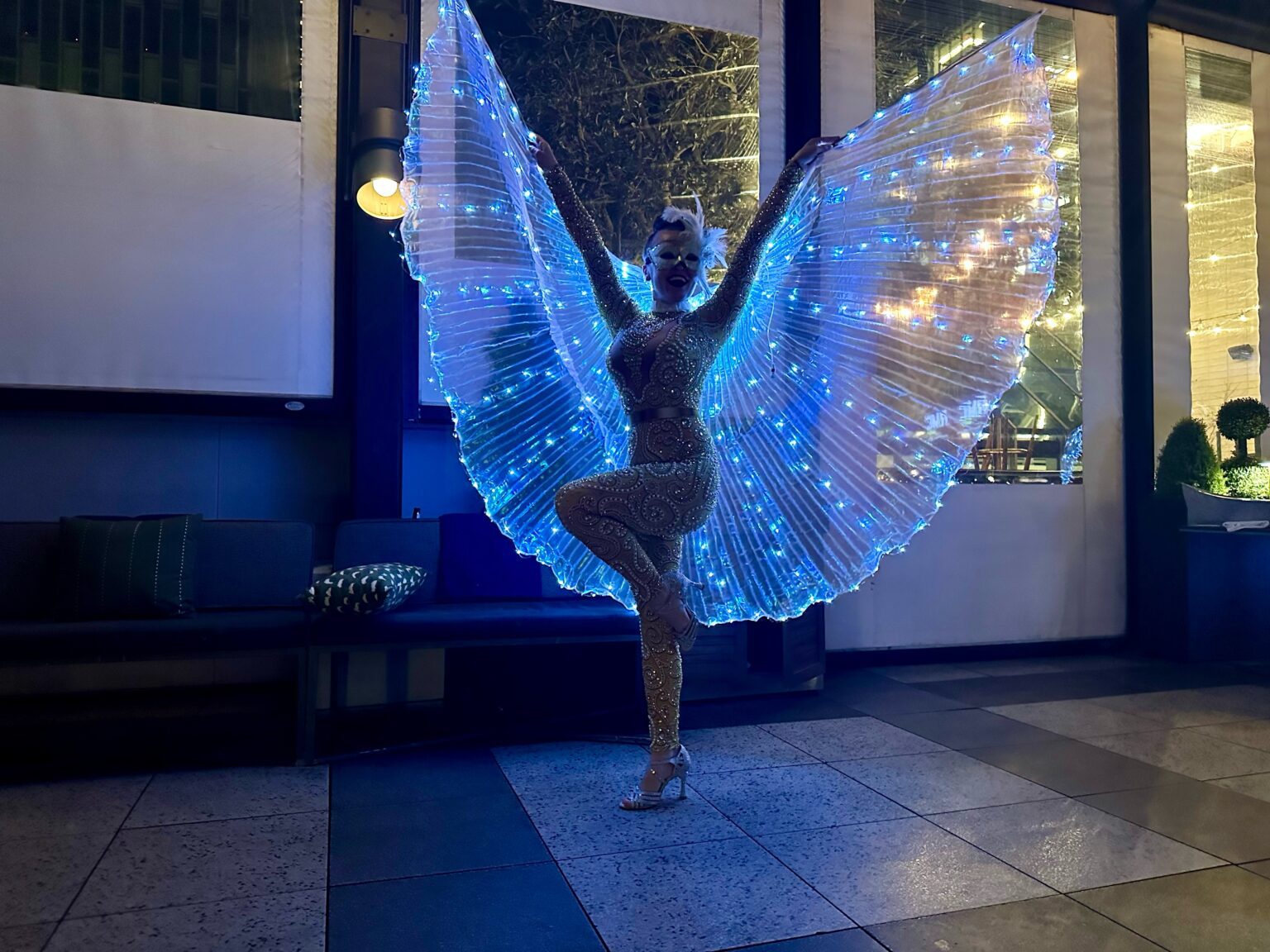 LED Performers and Glow Dancers For Hire Special Events Boston