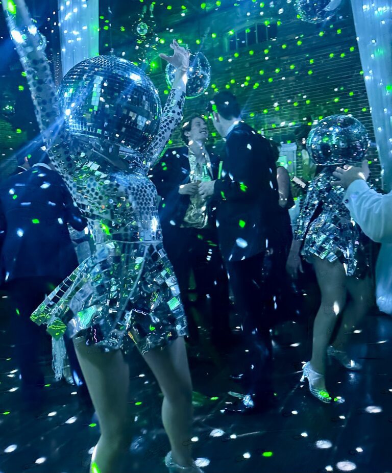 Disco Ball Dancers for Hire | Luxury Event Entertainment Boston