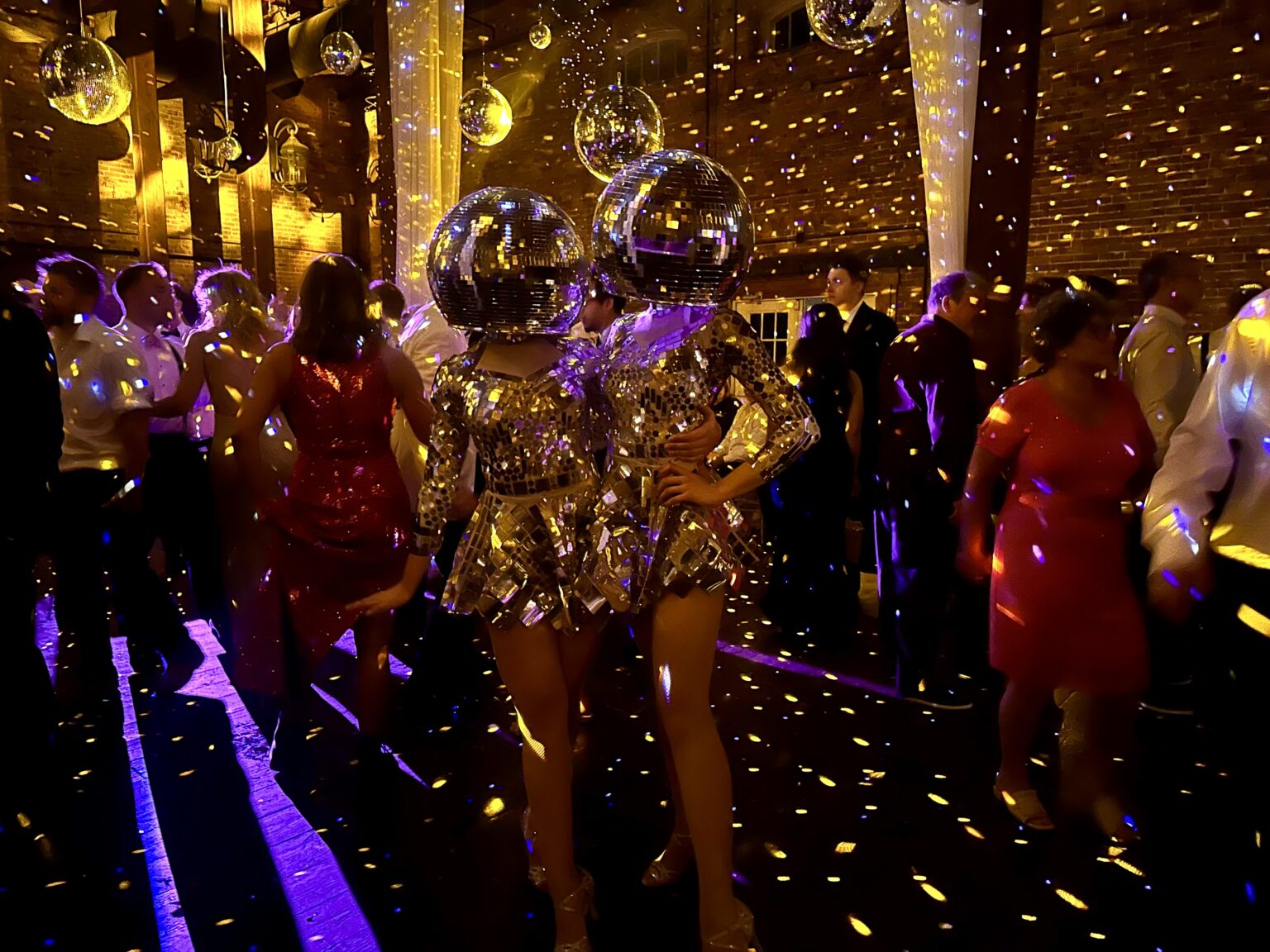 Disco Ball Dancers - Extraordinary Arts LLC