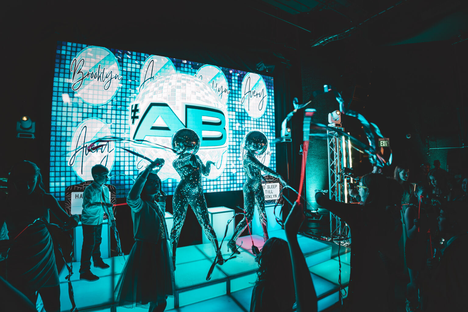 Disco Ball Dancers for Hire | Luxury Event Entertainment Boston