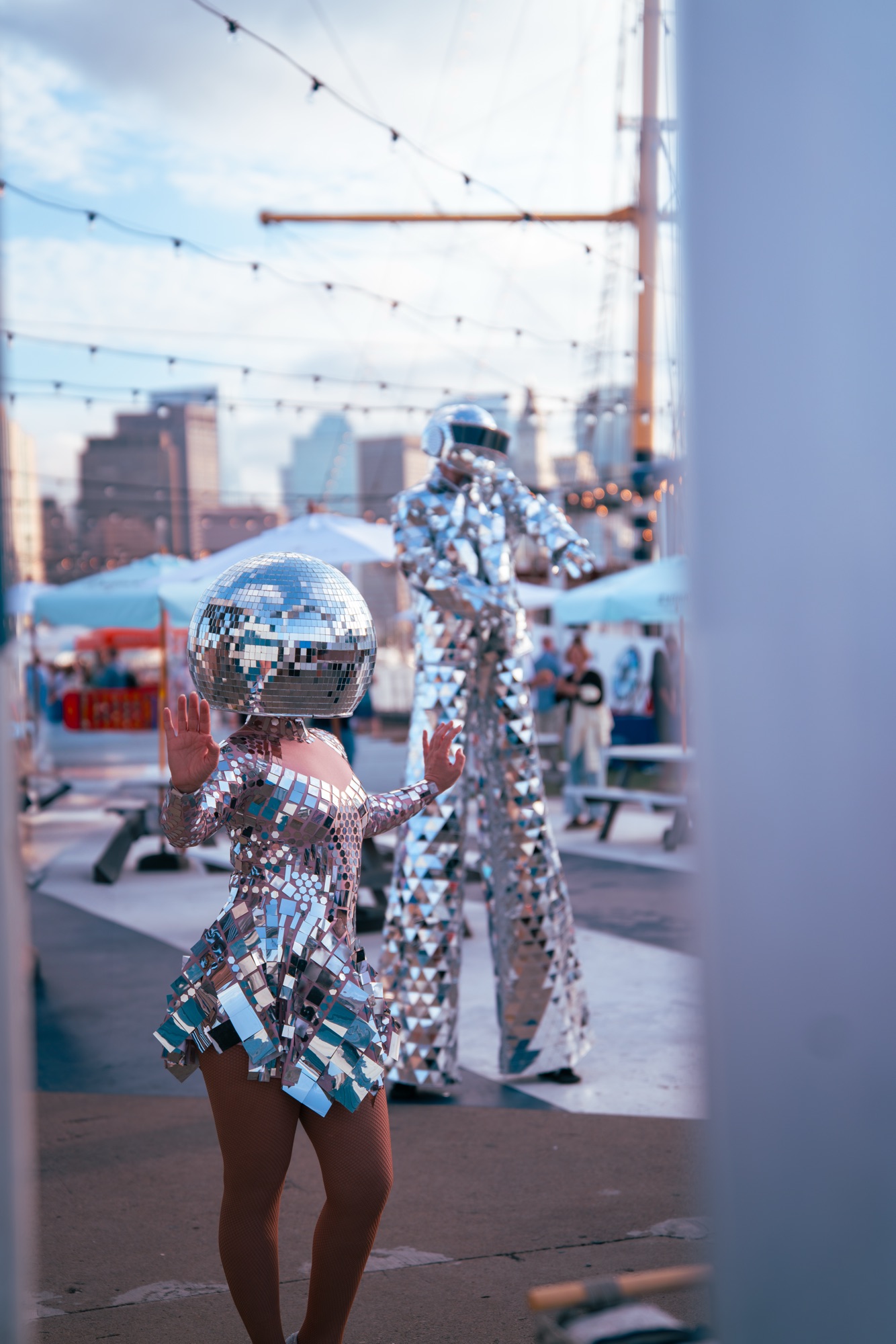 Disco Ball Dancers for Hire | Luxury Event Entertainment Boston