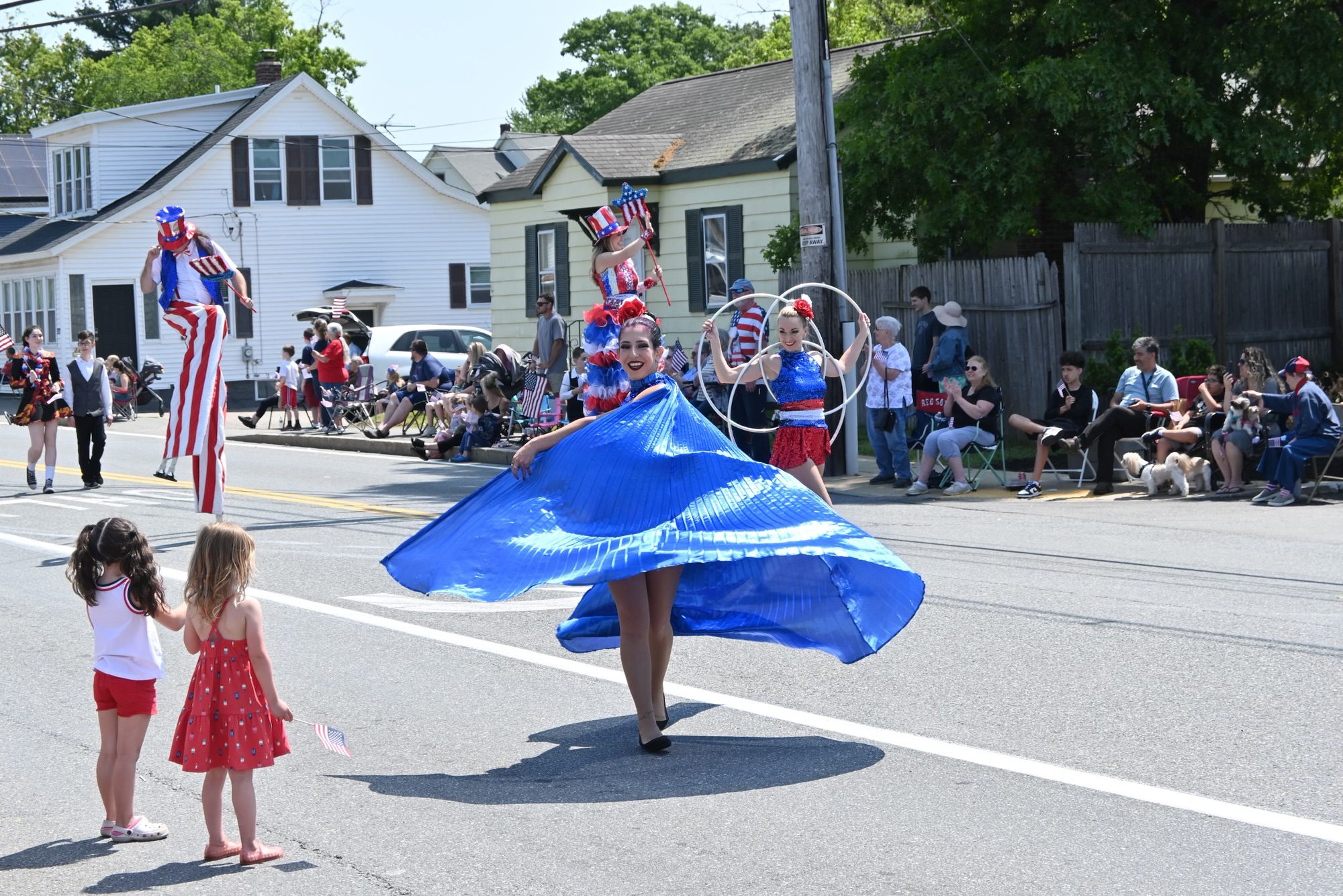 Parade Entertainment for Hire | Stilt Walkers | Wing Dancers